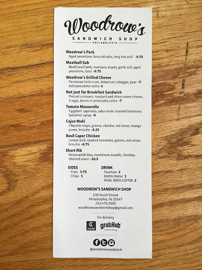 A menu of possibilities that reads like poetry. Each description promises a flavor journey worth every calorie and mile traveled.