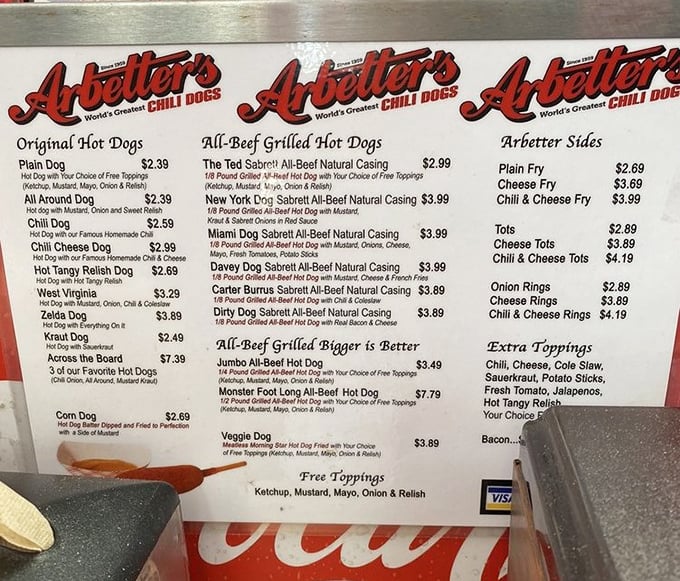 The menu reads like barbecue poetry&mdash;simple, honest offerings that don't need fancy descriptions when the smoking technique does all the talking.