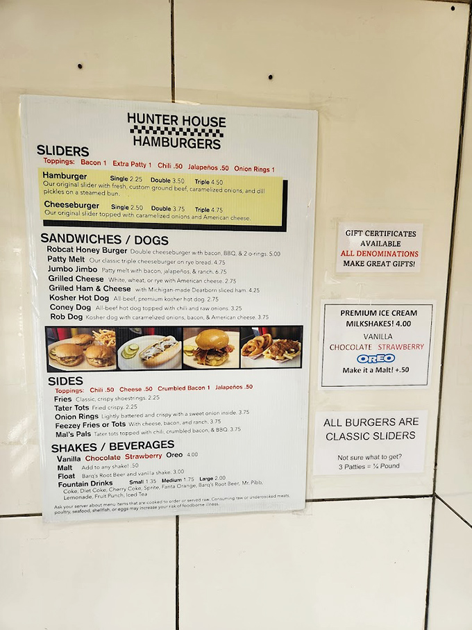 Hunter House Hamburgers serves up legendary sliders, hot dogs, and creamy shakes making this Birmingham favorite a must visit spot.