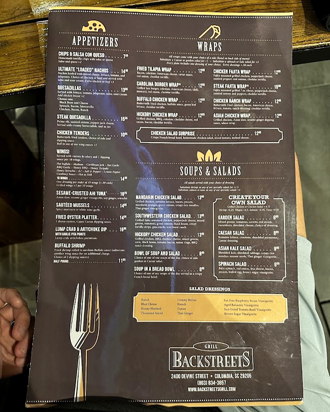This menu isn't just a list of options&mdash;it's a roadmap to happiness. The hardest journey? Deciding what to order first.