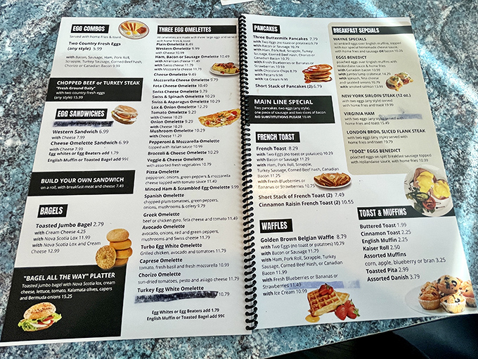 The breakfast bible of Wayne, Pennsylvania—where indecision isn't a flaw but an opportunity to order multiple dishes.