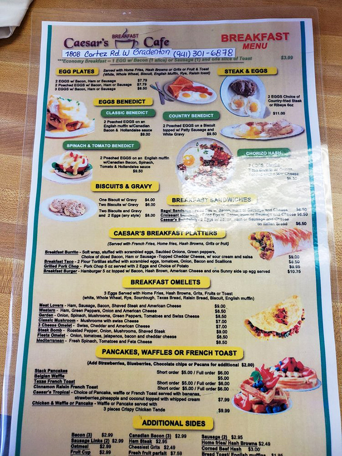 The menu reads like a love letter to breakfast classics &ndash; with biscuits and gravy as the headliner that steals the show.