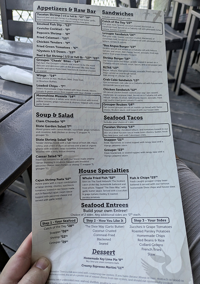 This menu reads like a love letter to the Gulf &ndash; every dish a promise worth keeping.