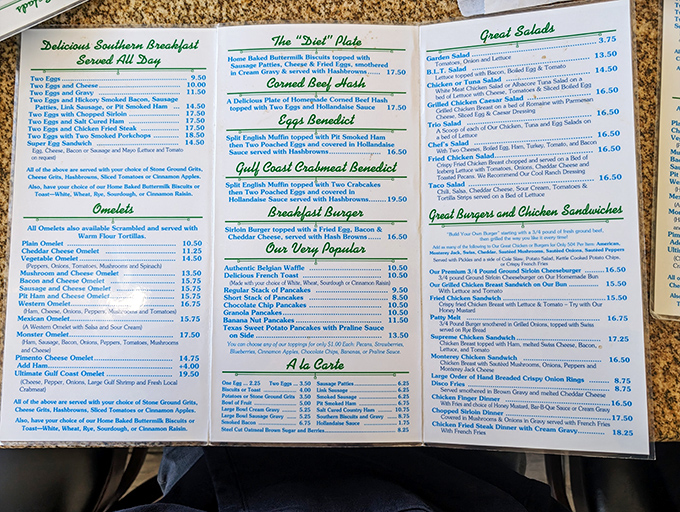 This menu isn't just reading material&mdash;it's a roadmap to happiness. Choosing just one item might be the hardest decision you'll make all vacation.