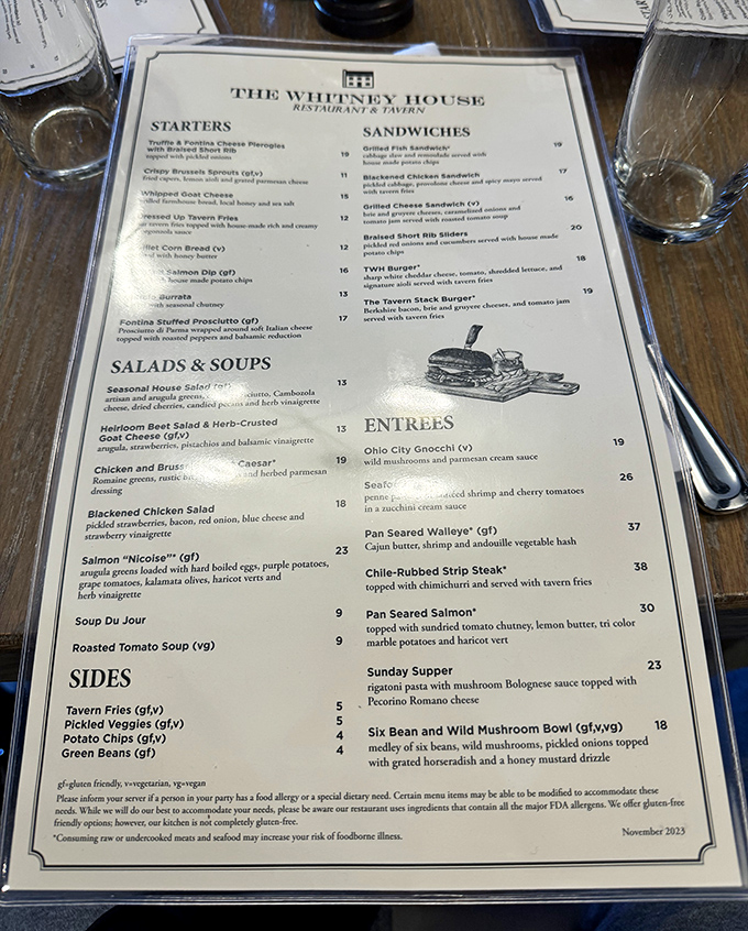 The menu reads like a love letter to comfort food—one that's been to college, traveled abroad, and come home wiser.