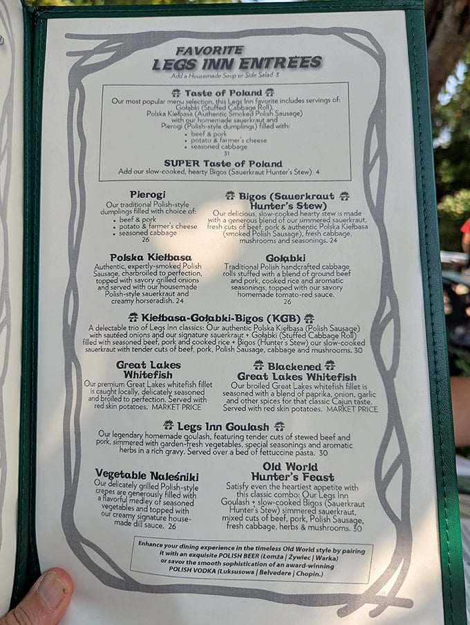 This isn't your typical chain restaurant menu &ndash; authentic Polish comfort food awaits adventurous souls seeking genuine flavors.