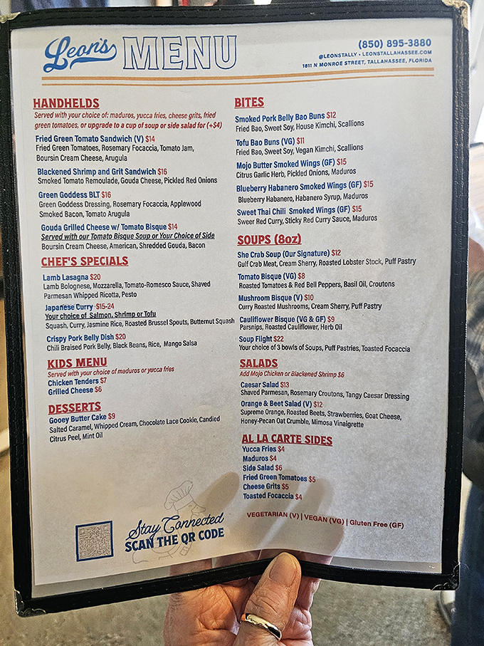 The menu reads like a love letter to Southern cuisine with global influences &ndash; decisions have never been so delicious.