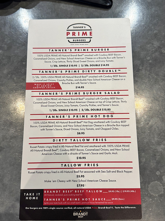 A menu that reads like poetry to carnivores. Each description promises a journey of flavor that makes decision-making both delightful and agonizing.