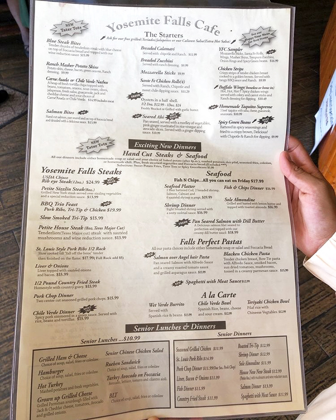 A menu that requires its own zip code. When breakfast, lunch, and dinner options peacefully coexist on laminated pages, you know you're in for comfort food nirvana.