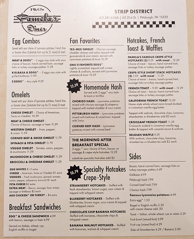 This menu isn't just a list of food&mdash;it's a roadmap to happiness. The hardest journey is deciding what to order.