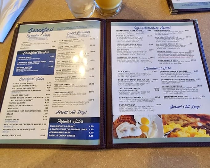 This menu isn't just a list of food&mdash;it's a roadmap to happiness, with breakfast served all day as nature intended.