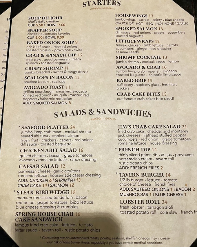 From house wings to lobster rolls, this menu reads like a greatest hits of comfort cuisine.