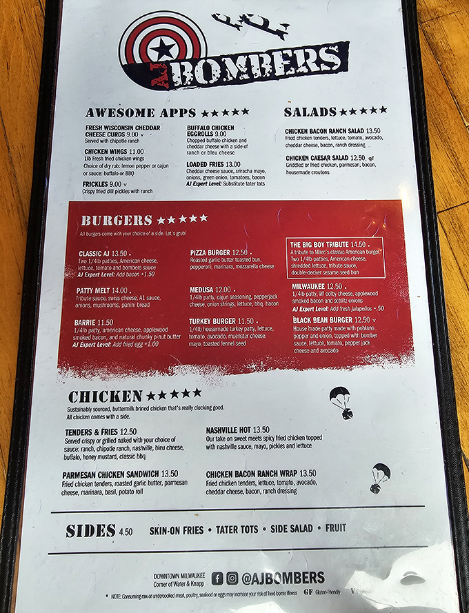 The menu reads like a love letter to comfort food. When a restaurant dedicates an entire section to "Awesome Apps," you know you're in good hands.