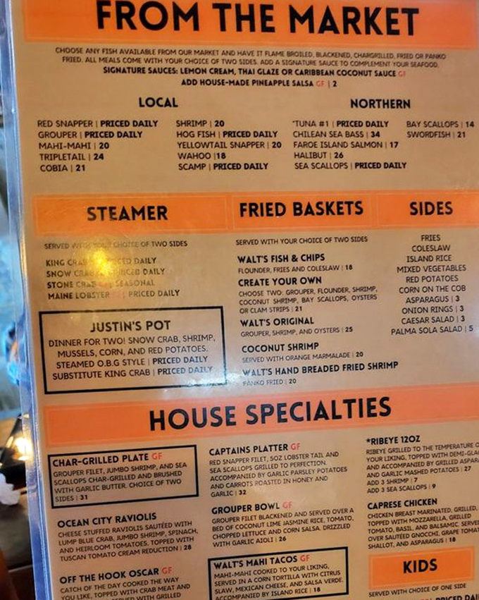 The menu reads like a greatest hits album of Gulf Coast seafood, and every track's a winner.