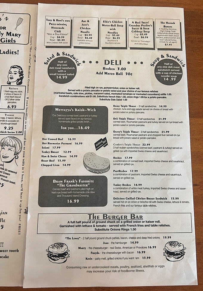 A menu that reads like a love letter to Jewish deli traditions and American breakfast classics&mdash;decision paralysis never tasted so good.