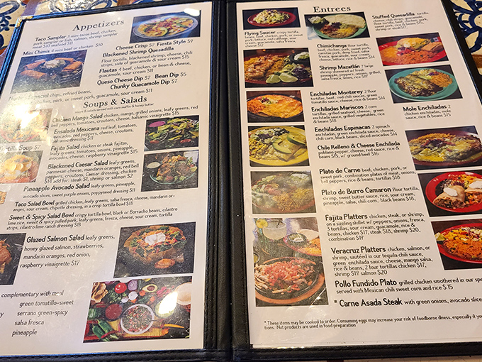 A menu that requires strategic planning. Like choosing players for your fantasy food league, each colorful option competes for your appetite's attention.