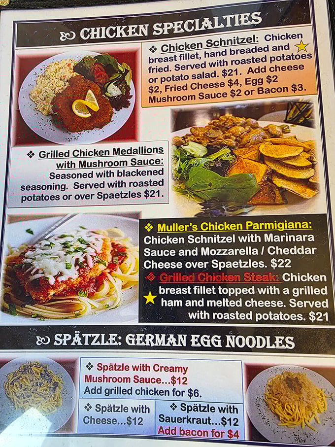 This menu isn't just a list of food&mdash;it's a roadmap to breakfast nirvana, with every Southern morning favorite accounted for.