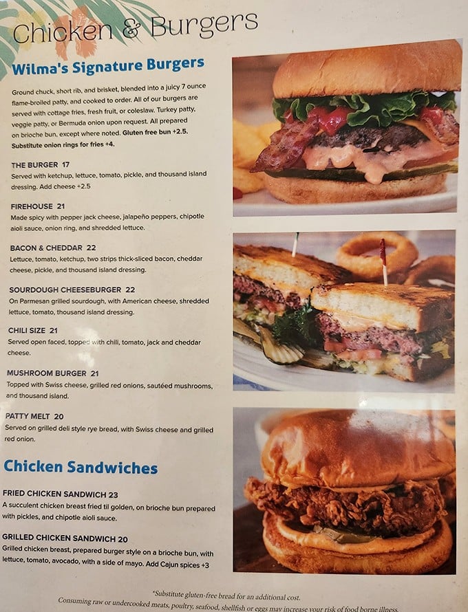 This menu reads like a love letter to comfort food, with prices that won't require a second mortgage.