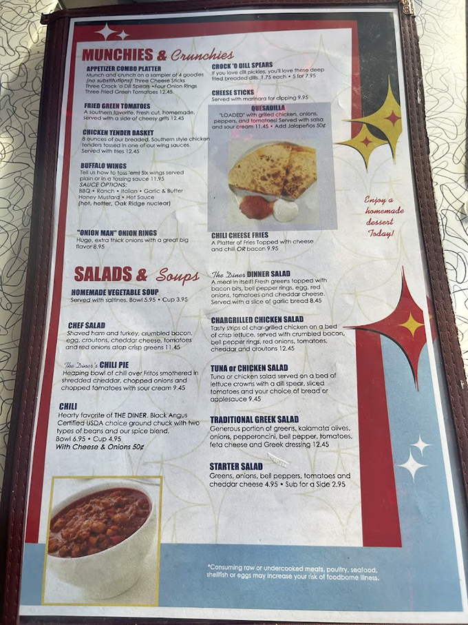 The menu reads like a love letter to American comfort food classics. Decision paralysis has never been so delicious.
