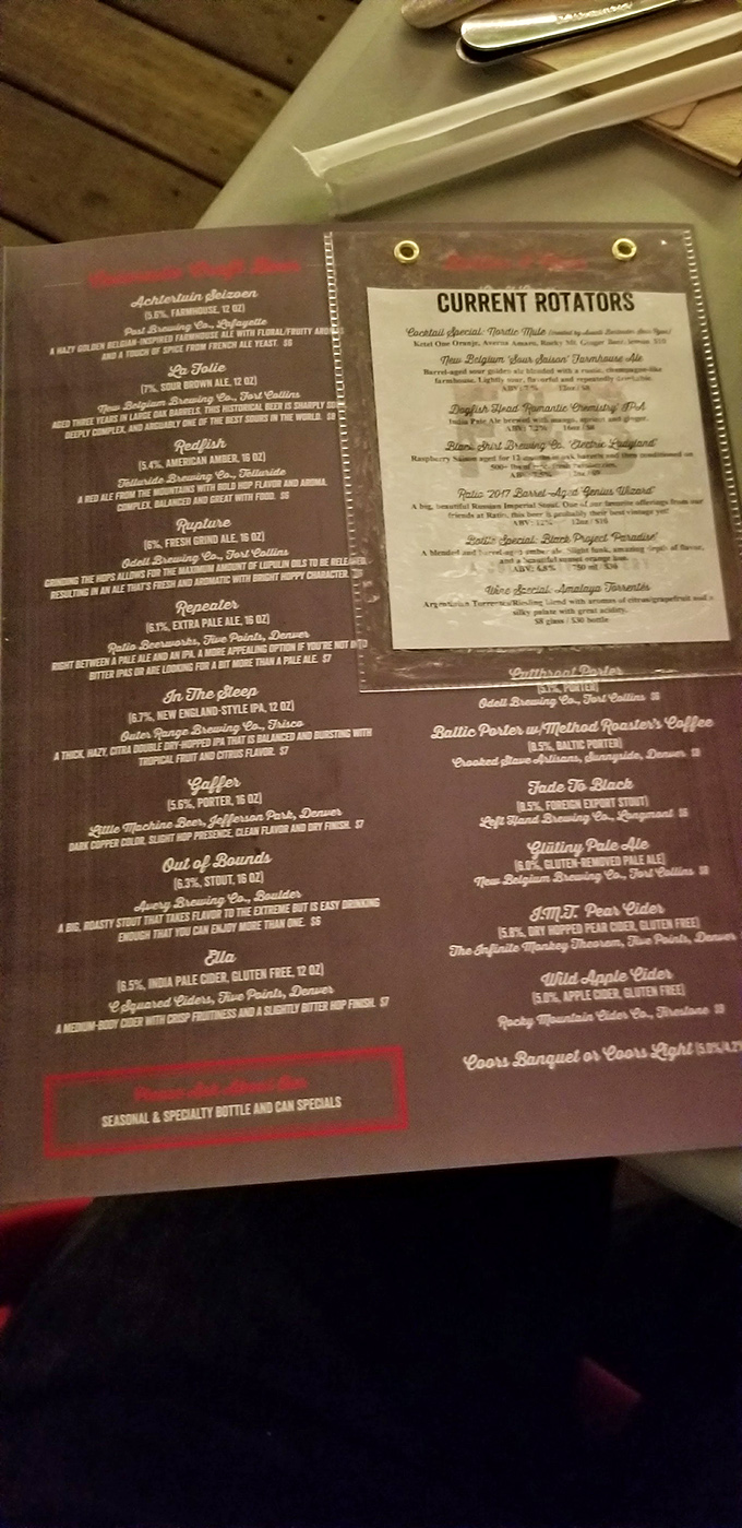 This isn't just a menu&mdash;it's a roadmap to happiness with craft beers that'll make your taste buds throw a tiny celebration.