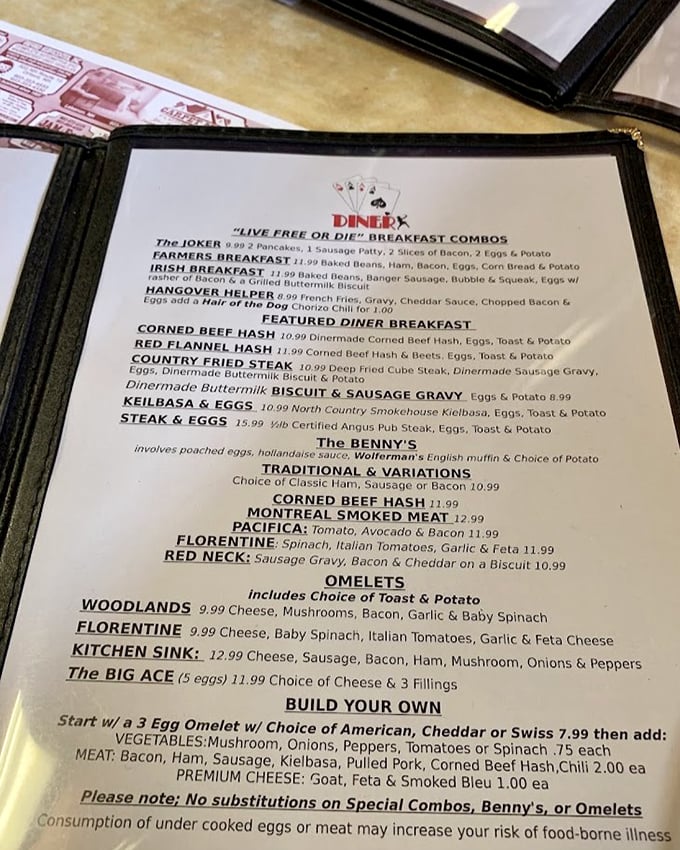 A menu that doesn't need Instagram filters&mdash;just honest food with playful names like "The Joker" and "Hangover Helper" that tell you exactly what you're getting.
