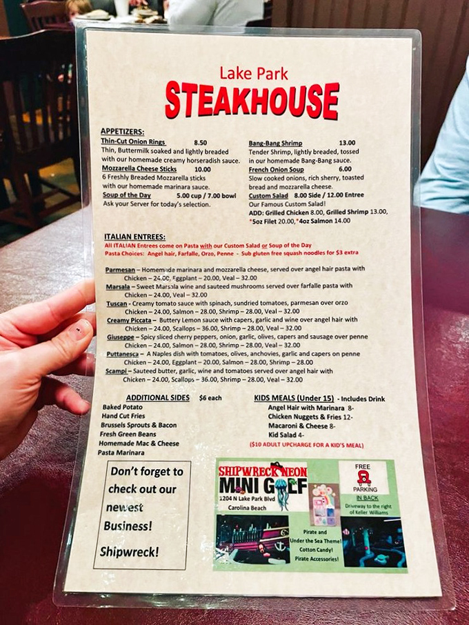 A menu that reads like a love letter to carnivores, with an unexpected plot twist of Italian classics. Decision paralysis has never been so delicious.