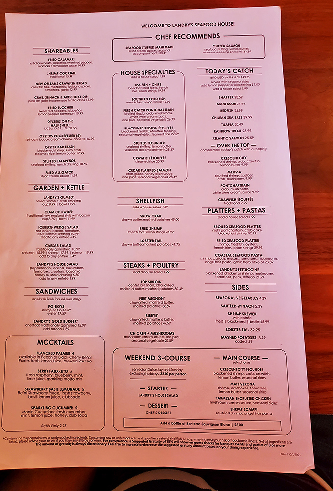The menu reads like a love letter to seafood enthusiasts. So many options, so little stomach space&mdash;the ultimate foodie's dilemma!