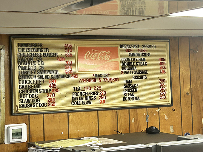 That vintage menu board is a work of art&mdash;a testament to an era when restaurants knew exactly what they did well and stuck to it.