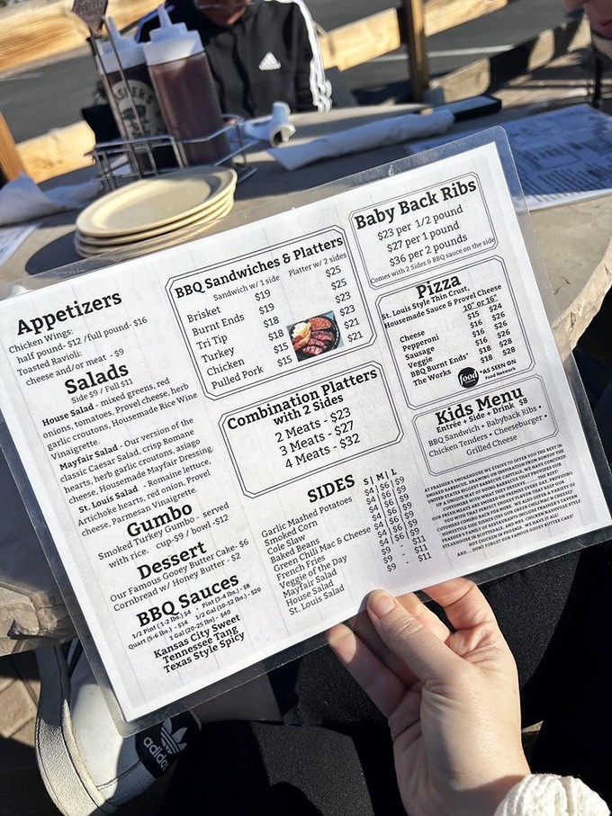 The menu reads like barbecue poetry &ndash; a love letter to regional American smoking traditions that makes decision-making deliciously difficult.