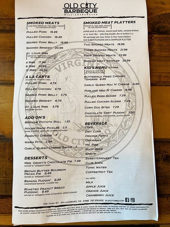 The menu reads like a love letter to smoked meats, with options that'll have you playing eeny-meeny-miney-more-please.