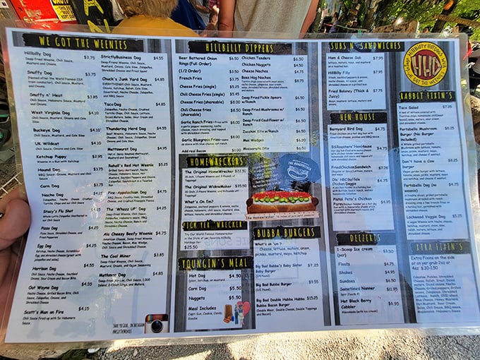 The menu reads like a novel of hot dog possibilities. Choosing just one is like picking a favorite child&mdash;nearly impossible.