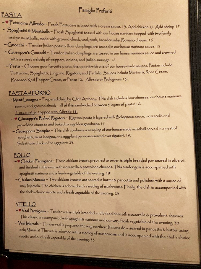 Menu poetry that reads like a love letter to carbs &ndash; and we're here for every delicious word.