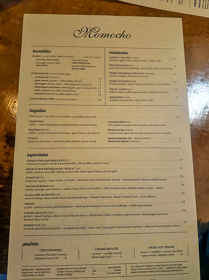 The menu reads like a love letter to Mexican cuisine&mdash;traditional foundations with modern twists that'll have you plotting return visits before dessert arrives.