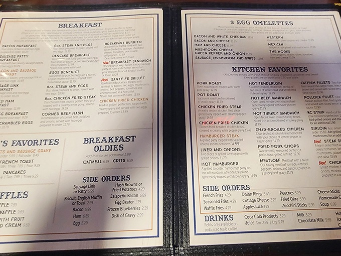 A menu that doesn't need fancy fonts or flowery descriptions&mdash;just honest food that makes decision-making the hardest part of your meal. 