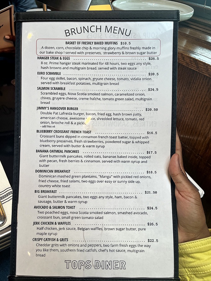 This isn't just a menu&mdash;it's a roadmap to happiness. Each description reads like a love letter to food that makes you want to order one of everything. 