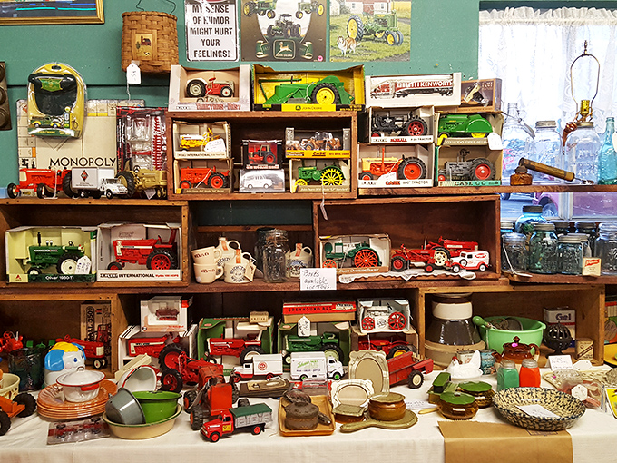 These vintage toy tractors aren't just collectibles&mdash;they're time machines that transport you back to childhood afternoons spent creating imaginary farms. 