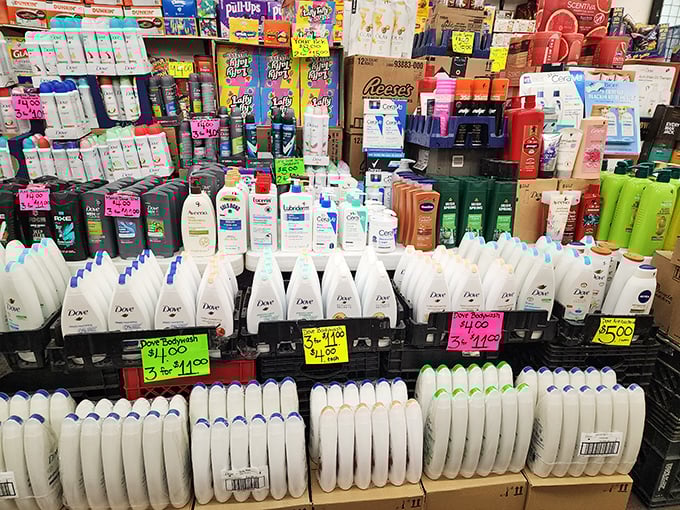 A beauty product bonanza that rivals any department store, minus the aggressive perfume spritzers and plus the thrill of bargain hunting.