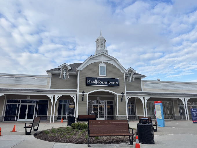 The Polo Ralph Lauren store channels New England prep school architecture, making you feel instantly more sophisticated even before you try on that discounted oxford shirt.