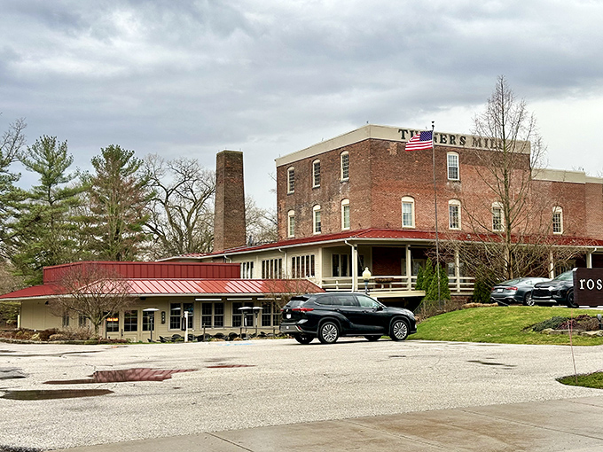 Turner's Mill stands as a testament to Hudson's industrial heritage, now repurposed for modern enjoyment while honoring its historical roots.