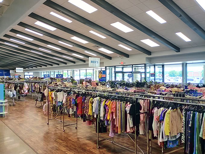 Not just clothes, but possibilities hanging in neat rows &ndash; each garment with stories to tell and new chapters to write.