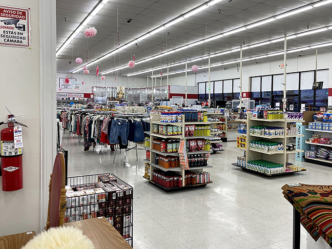 Aisles that stretch like the yellow brick road, except instead of an emerald city, you’ll find everyday treasures at down-to-earth prices.