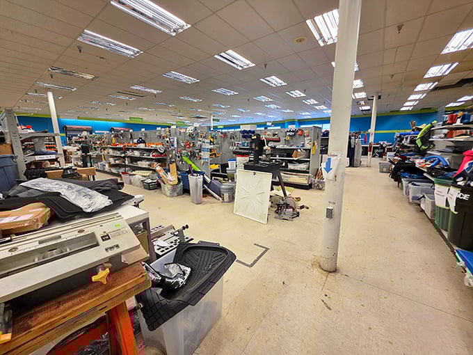 Where organization meets opportunity. Each aisle promises discoveries that could transform your home without transforming your savings account.