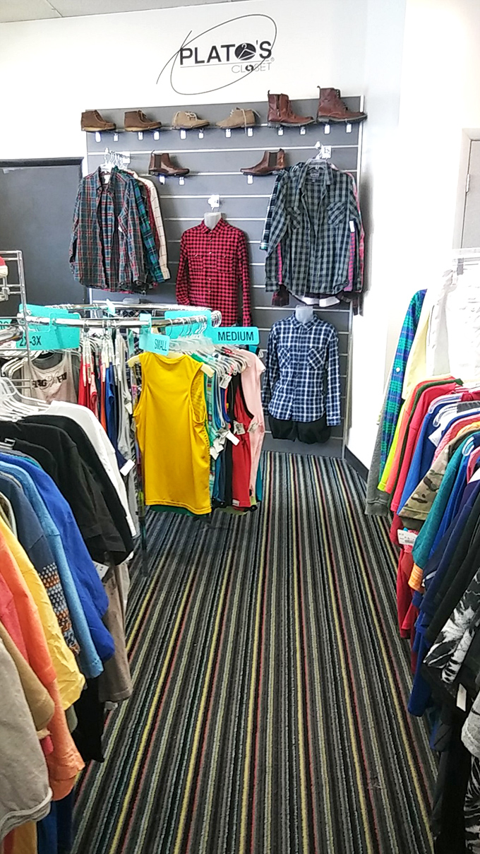 The men's section offers plaid perfection and boots that look barely broken in. Style without the financial heartbreak.