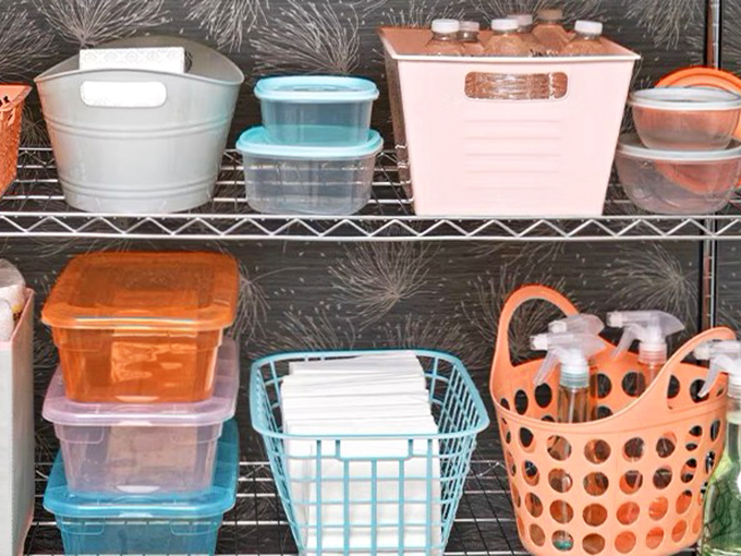 Organization nirvana awaits in these colorful containers. Marie Kondo would approve of storing joy at prices that spark even more joy.