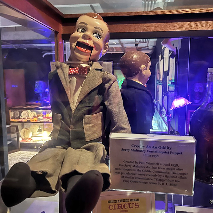 Meet Jerry Mahoney, the 1938 ventriloquist puppet whose permanent smile suggests he knows secrets about you that even your therapist hasn't uncovered yet.