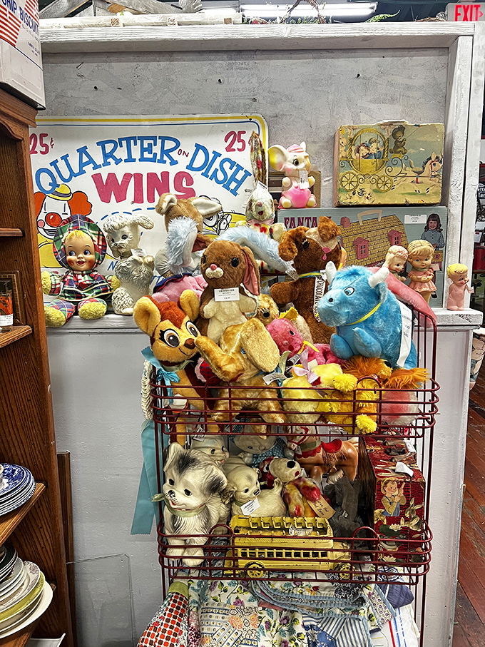 Remember that stuffed animal you cried over losing in 1978? It's probably here, waiting to trigger an avalanche of childhood memories.