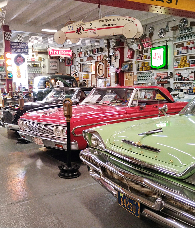 Automotive eye candy in every direction &ndash; this isn't just a museum, it's a time machine with carburetors and chrome.