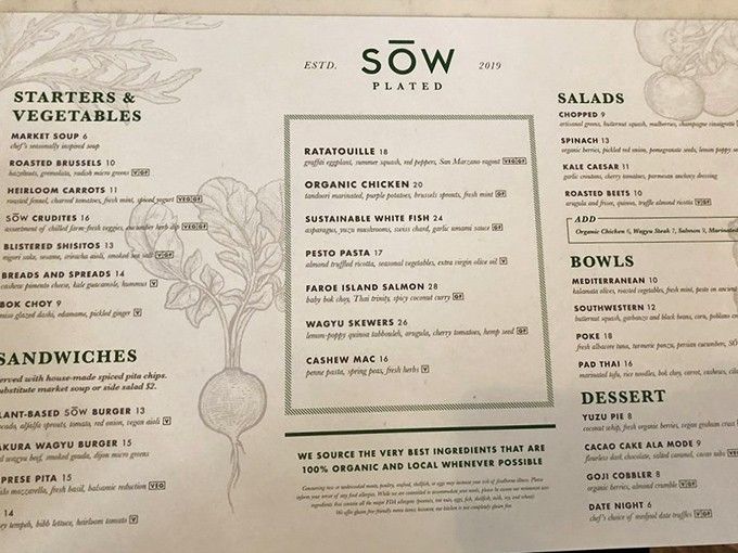 This thoughtfully crafted menu reads like a love letter to Ohio's finest local ingredients.