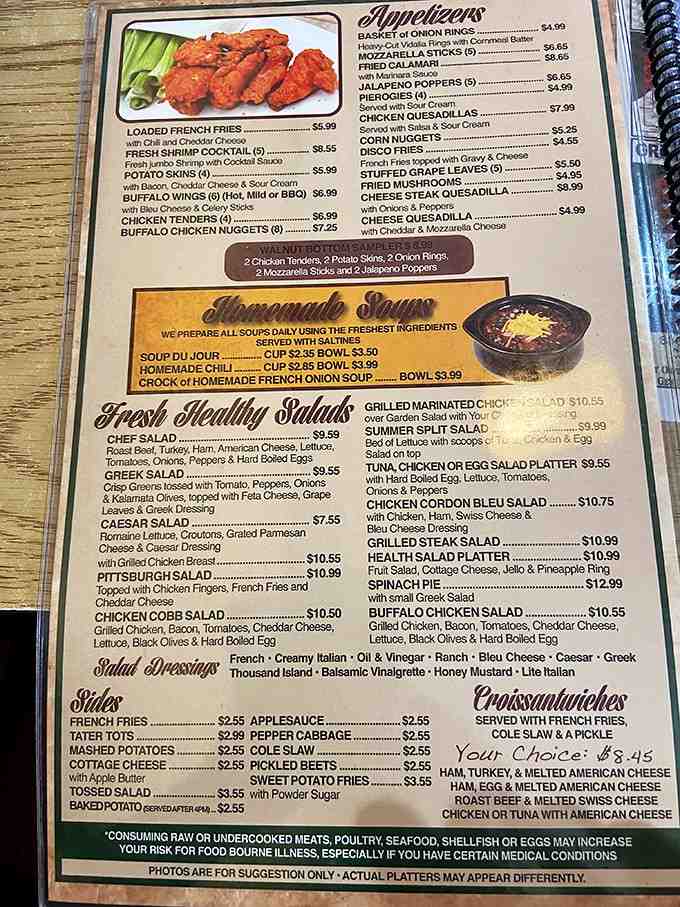 This isn't just a menu &ndash; it's a roadmap to comfort food nirvana, where every choice leads to delicious satisfaction.