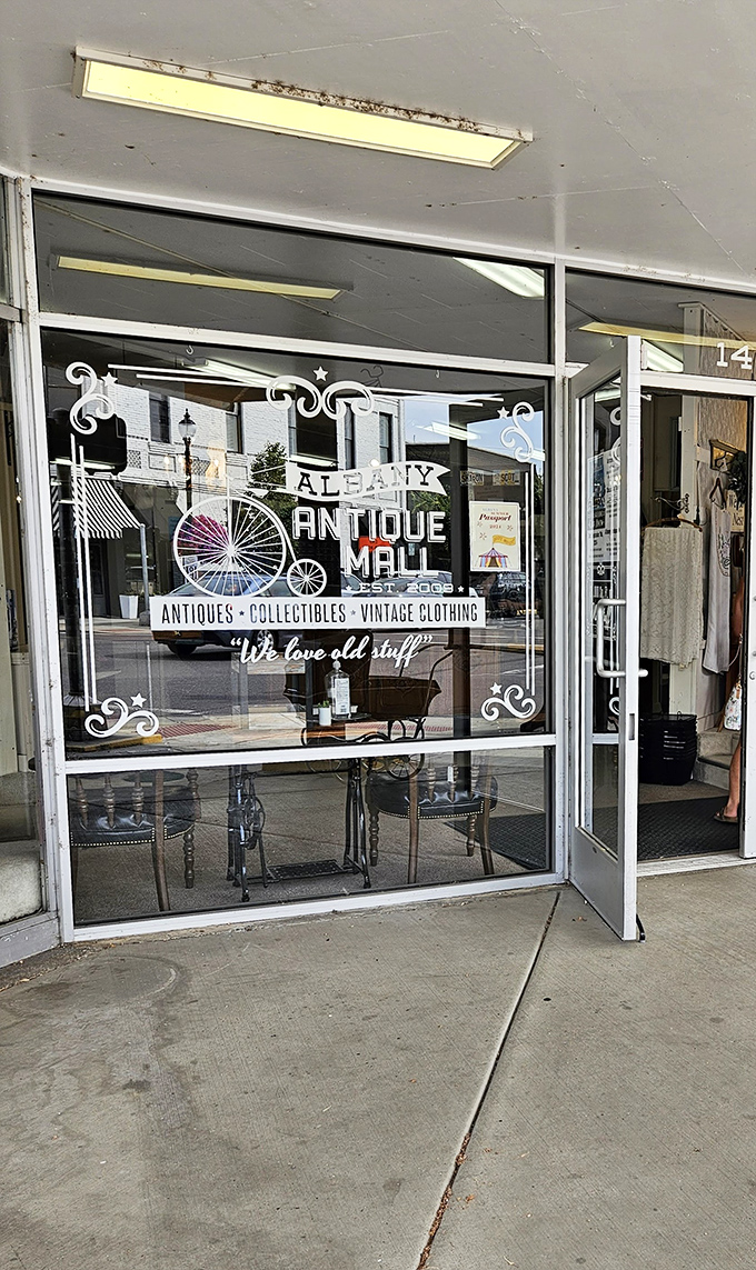 That vintage bicycle logo isn't just decoration - it's a promise of authentic finds.